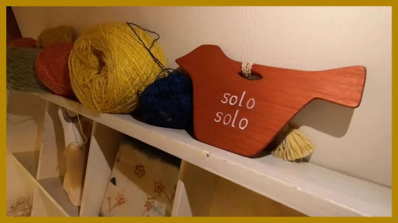 草木を薪で煮だした染めを主する “solosolo” plant dye & design – dmxwebshop